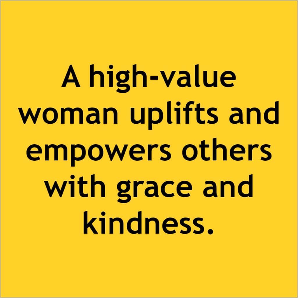 17 Powerful Traits of a High-Value Woman Explained