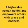 17 Powerful Traits of a High-Value Woman Explained