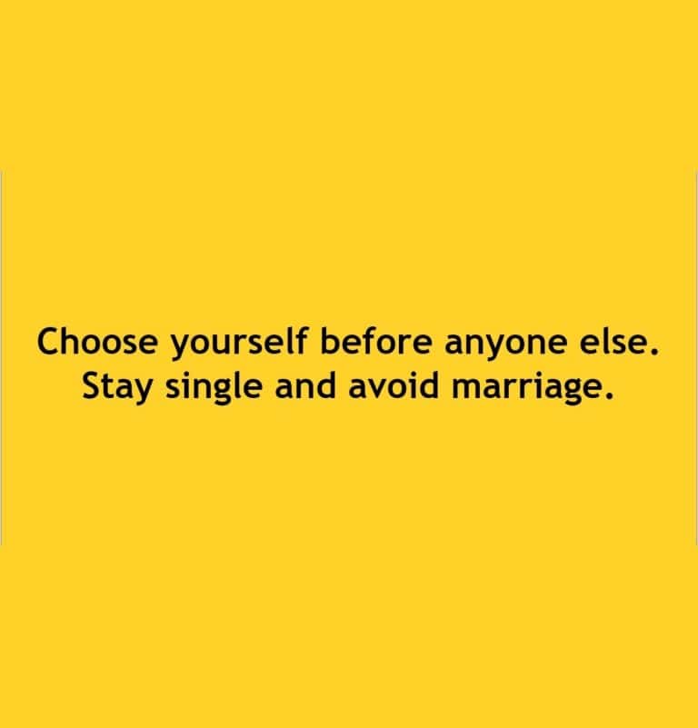 15 Reasons to Stay Single and Avoid Marriage (For Now)