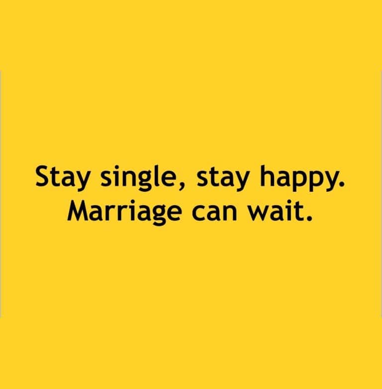15 Reasons to Stay Single and Avoid Marriage (For Now)