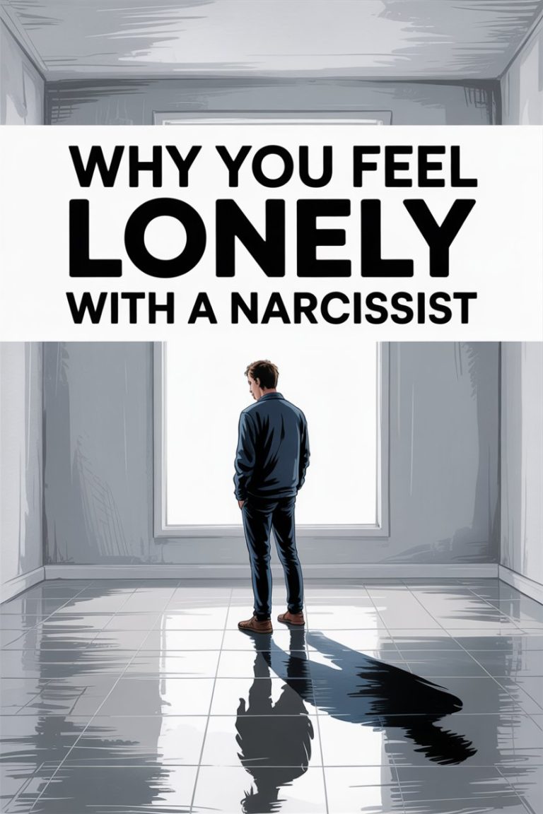 Why You Feel Lonely With a Narcissist