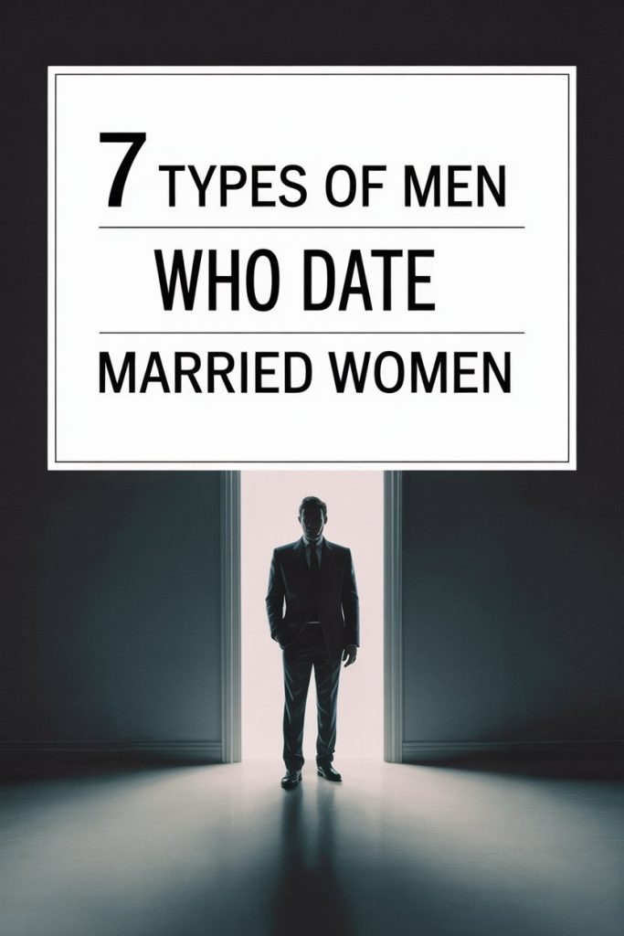 7 Types of Men Who Date Married Women